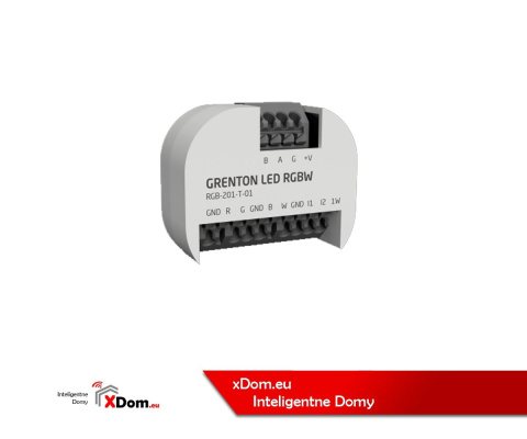 Moduł sterowanika GRENTON LED RGBW, Flush, TF-Bus RGB-201-T-01 - Sklep inteligentny dom